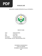 Contoh Varibel-Variabel Dalam Penelitian Psikologi | PDF