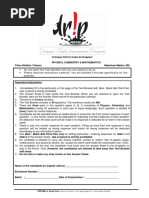 Fiitjee Phase Test Paper | PDF | Ion | Circle