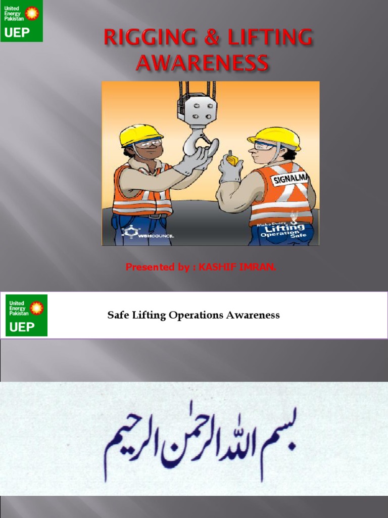 Rigging & Lifting Awareness | PDF | Crane (Machine) | Rope