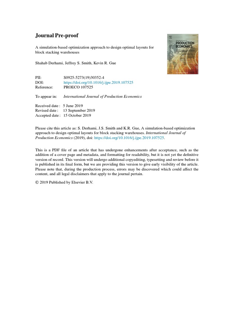 A Simulation Based Optimization Approach To Design Optimal Download Free Pdf Mathematical