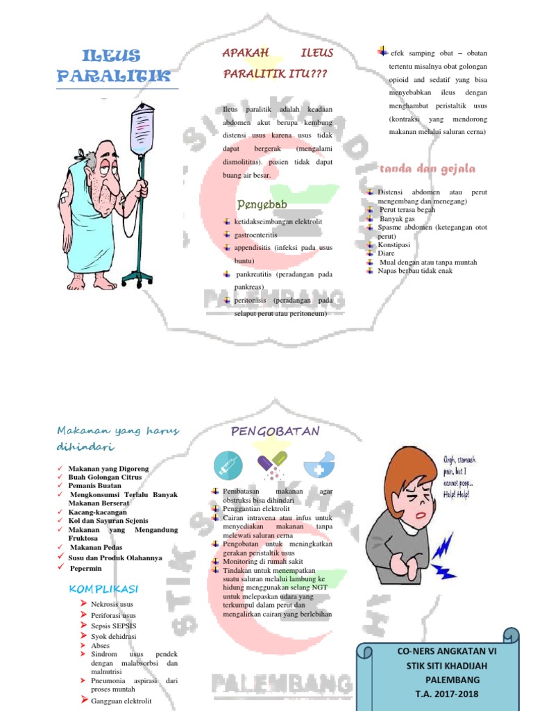 Leaflet Ileus Paralitik PDL | PDF