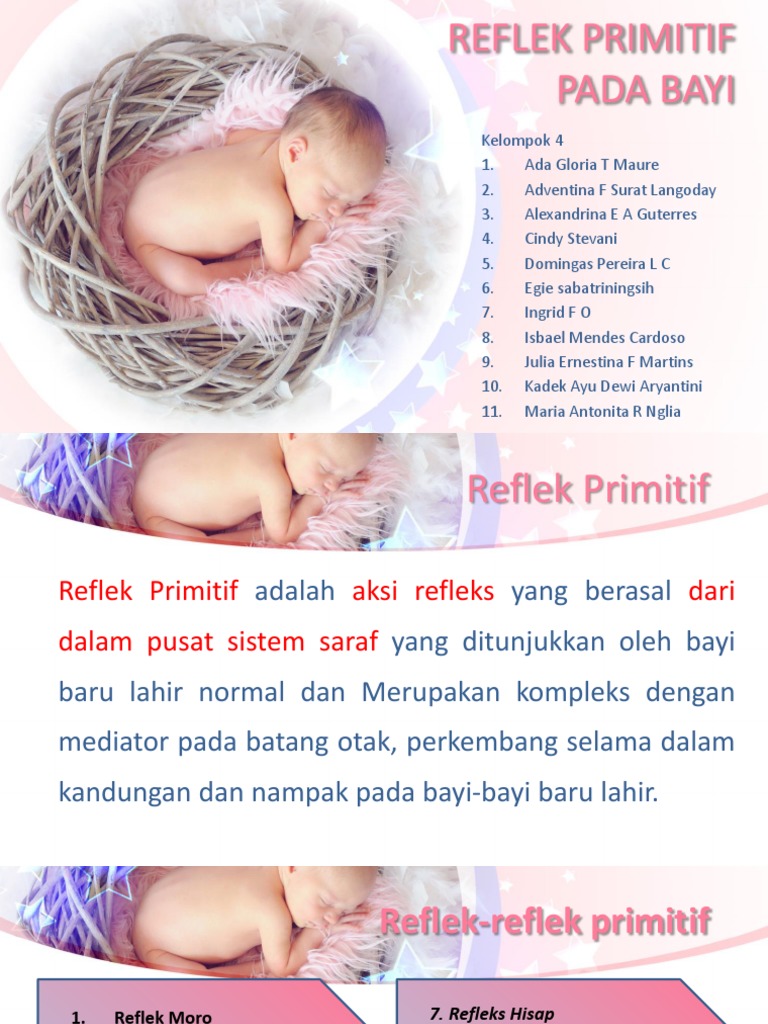 Refleks Primitif Pada Bayi | PDF