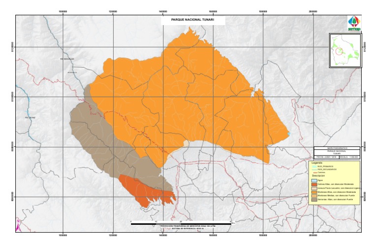Fisiografico Tunari | PDF | Observación científica | Cartografía