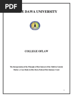 Sample of The Declaration Page of A Thesis | PDF | Career & Growth ...