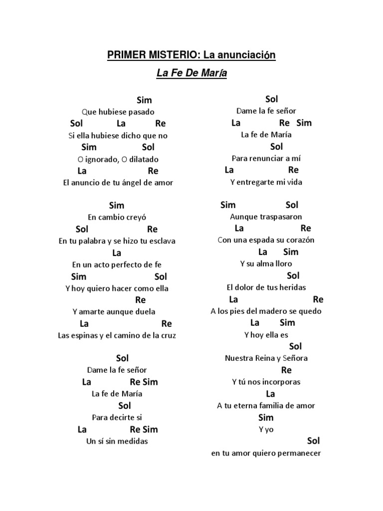 La Fe de Maria | PDF