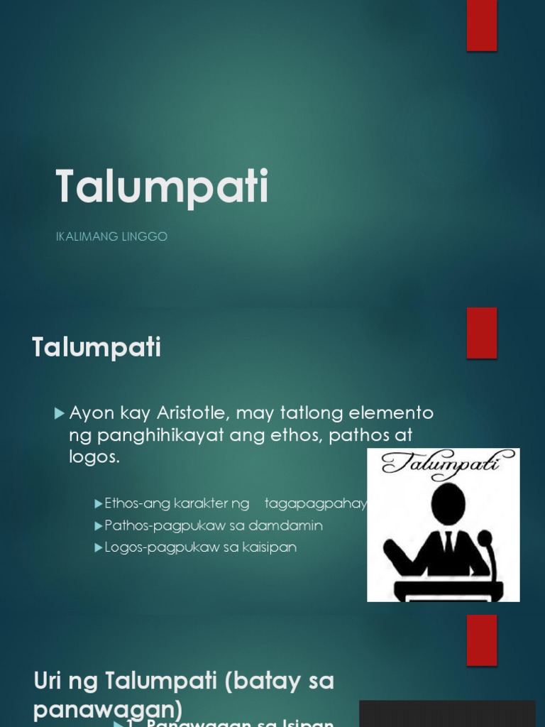 Talumpati | PDF