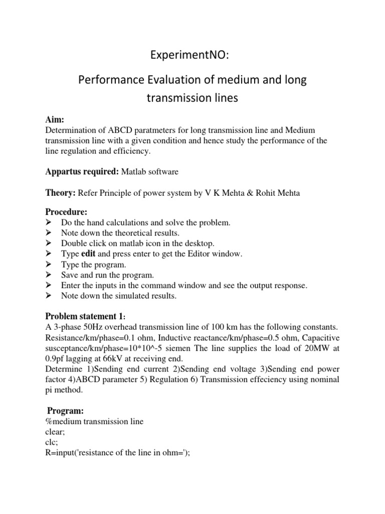 2performance Evaluation of TRM Lines | PDF | Electric Power ...