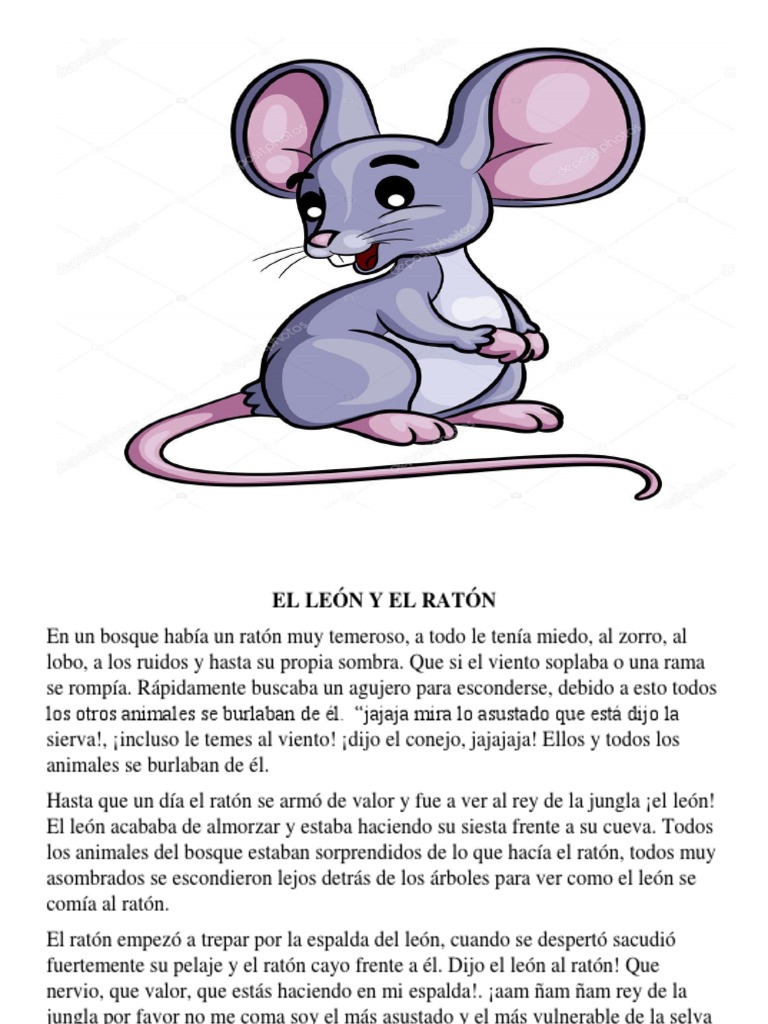 El León y El Ratón | PDF