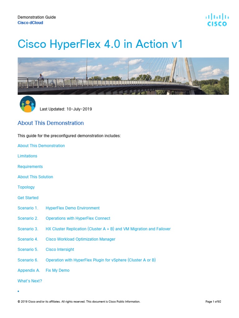 Cisco HyperFlex 40 in Action v1 | PDF | Login | Virtual Machine