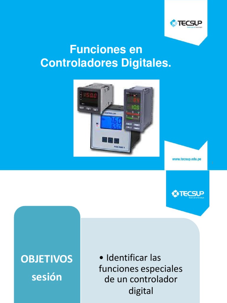 Funciones clave de los controladores digitales | PDF | Adquisición de ...