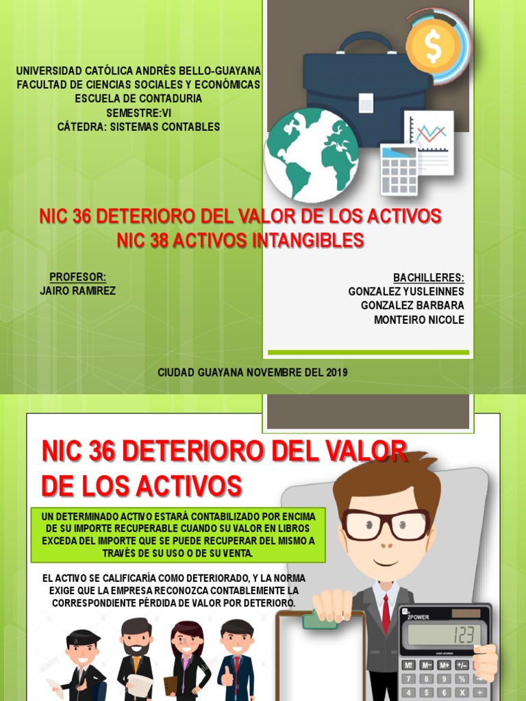 Diapositivas Sobre Nic 36 y Nic 38 | PDF | Activo intangible ...