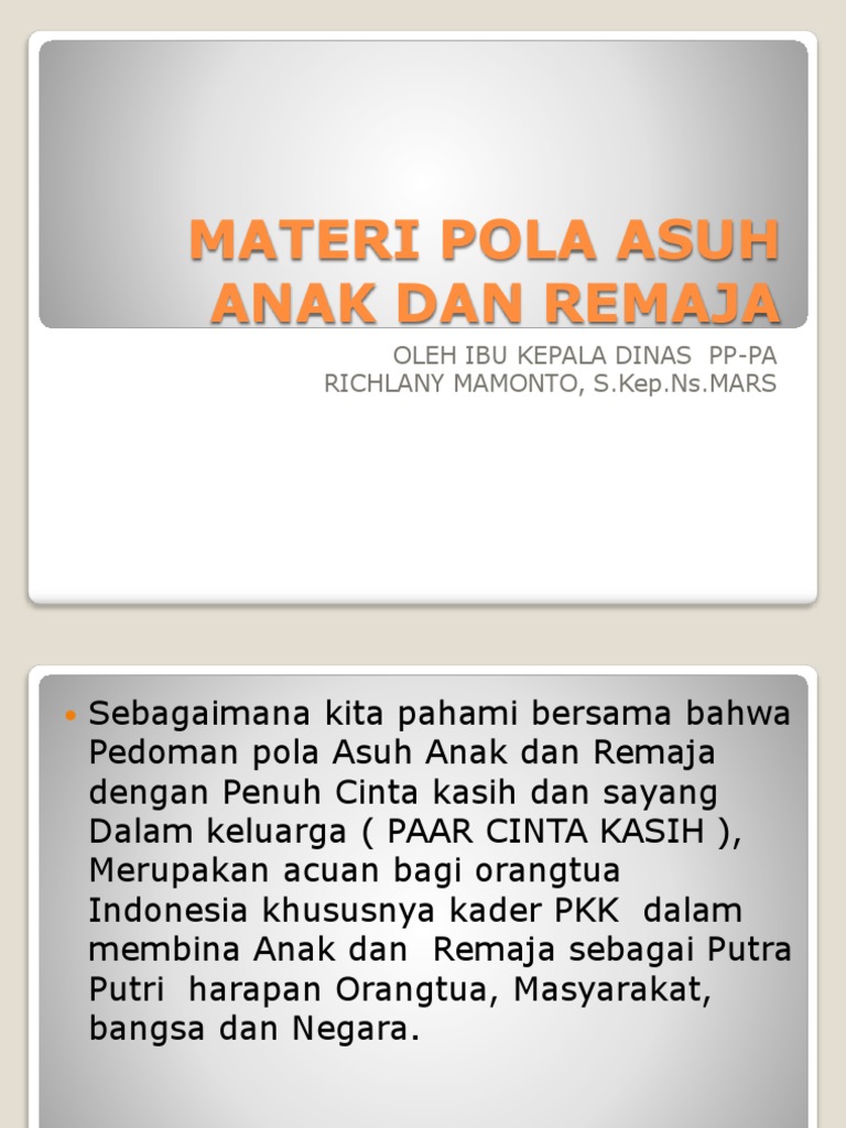 Materi Paar PKK | PDF