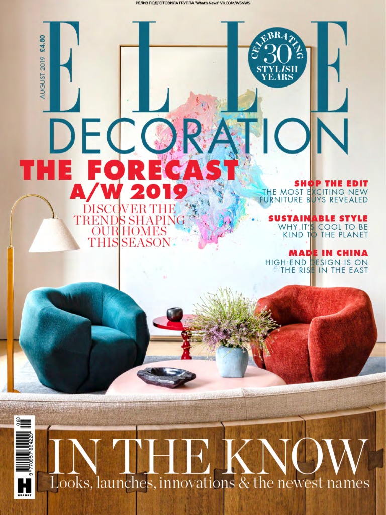 Elle Decoration UK - 08 2019 PDF | PDF | Recycling | Plastic