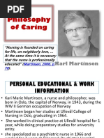 Kristen Swanson's Theory of Caring | PDF | Theory | Nursing