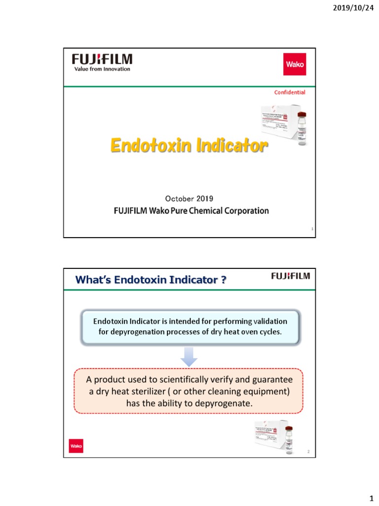 Endotoxin Indicator | PDF | Chemistry | Nature