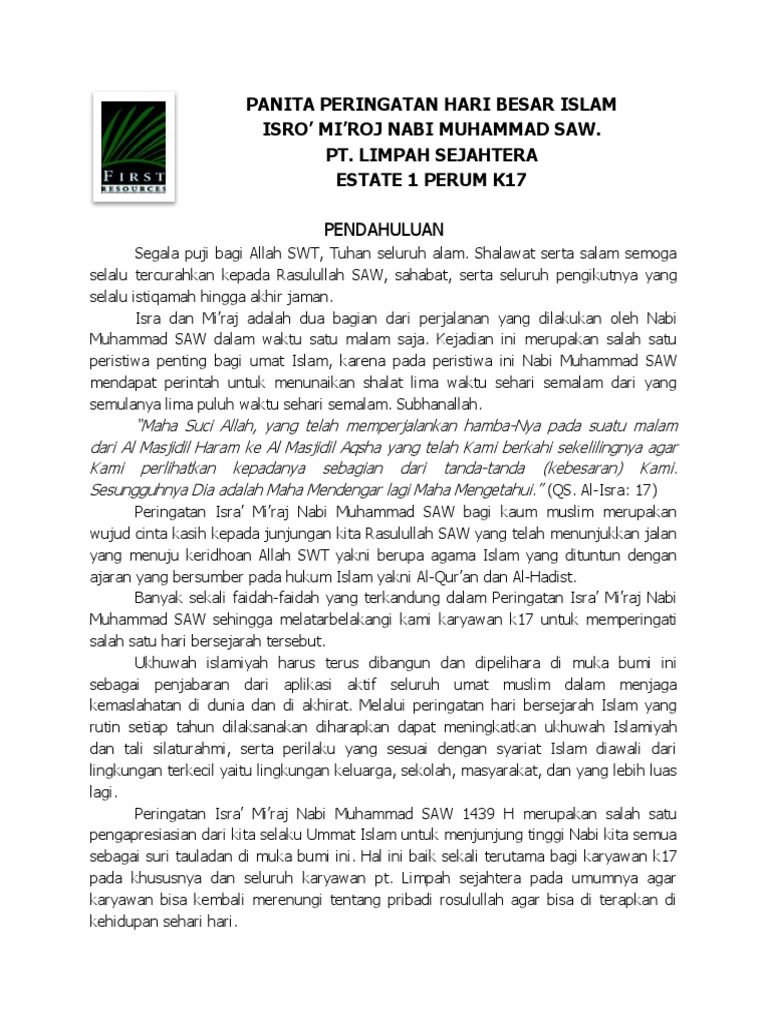 Proposal Isro' Mikroj | PDF