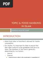 Halal Awareness Training Overview | PDF | Food Safety | Hygiene