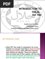 Halal Awareness Training Overview | PDF | Sharia | Islamic Fundamentalism