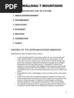 Understanding the 7 Mountain Mandate | PDF | Christian Church ...