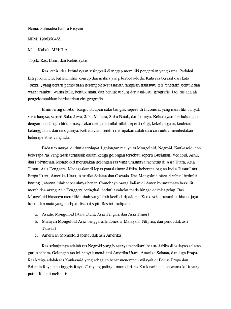 LTM MPKT A | PDF | Ilmu Sosial