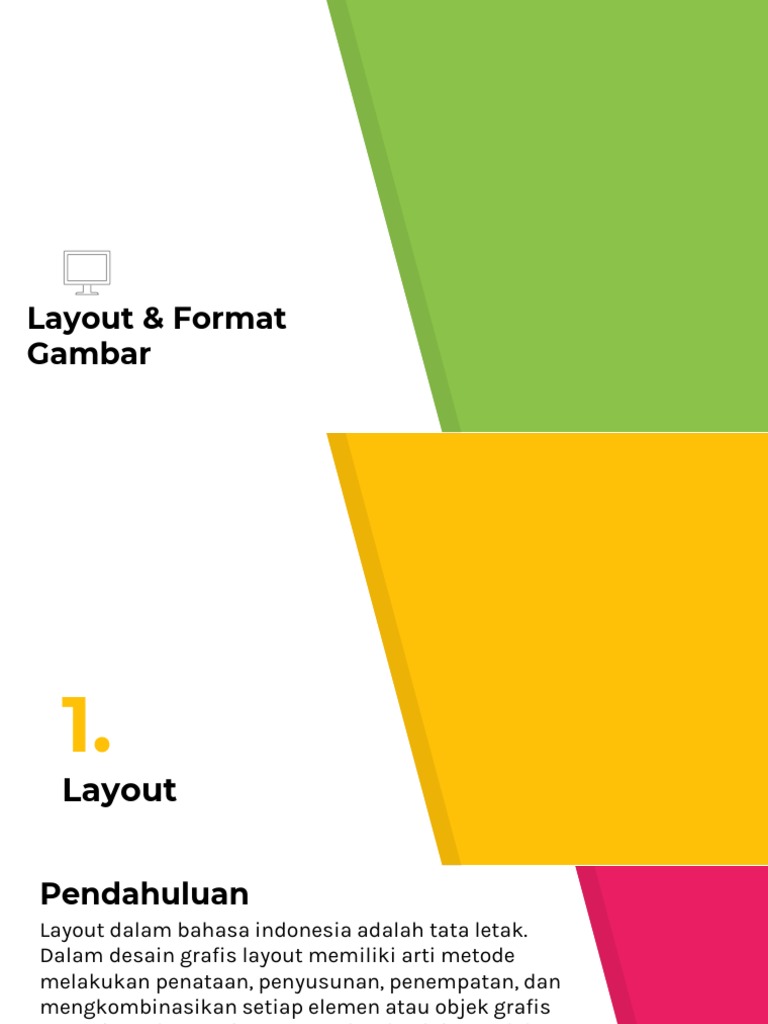 Jenis Layout & Prinsip Desain | PDF | Komputer