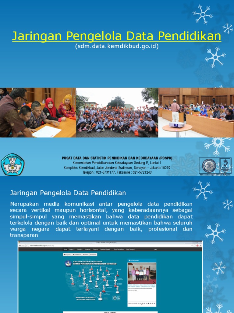 Jaringan Pengelola Data Pendidikan Kemdikbud | PDF