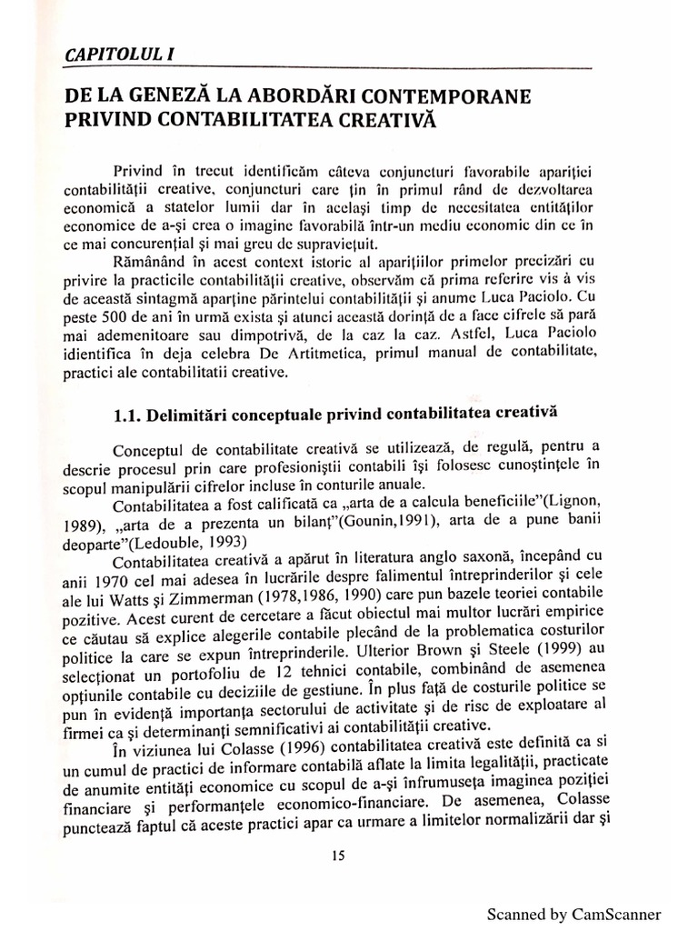 Contabilitate Creativa - Carte | PDF