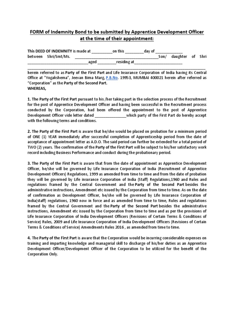 Character Certificates 111 | PDF | Indemnity | Apprenticeship