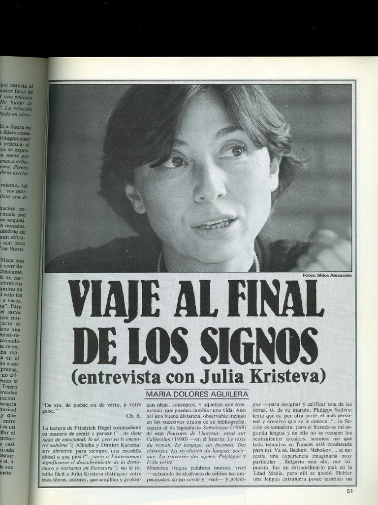 Entrevista A Kristeva | PDF