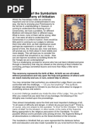 The Ceremony of Initiation or First Degree: A Quickstart Guide | PDF ...