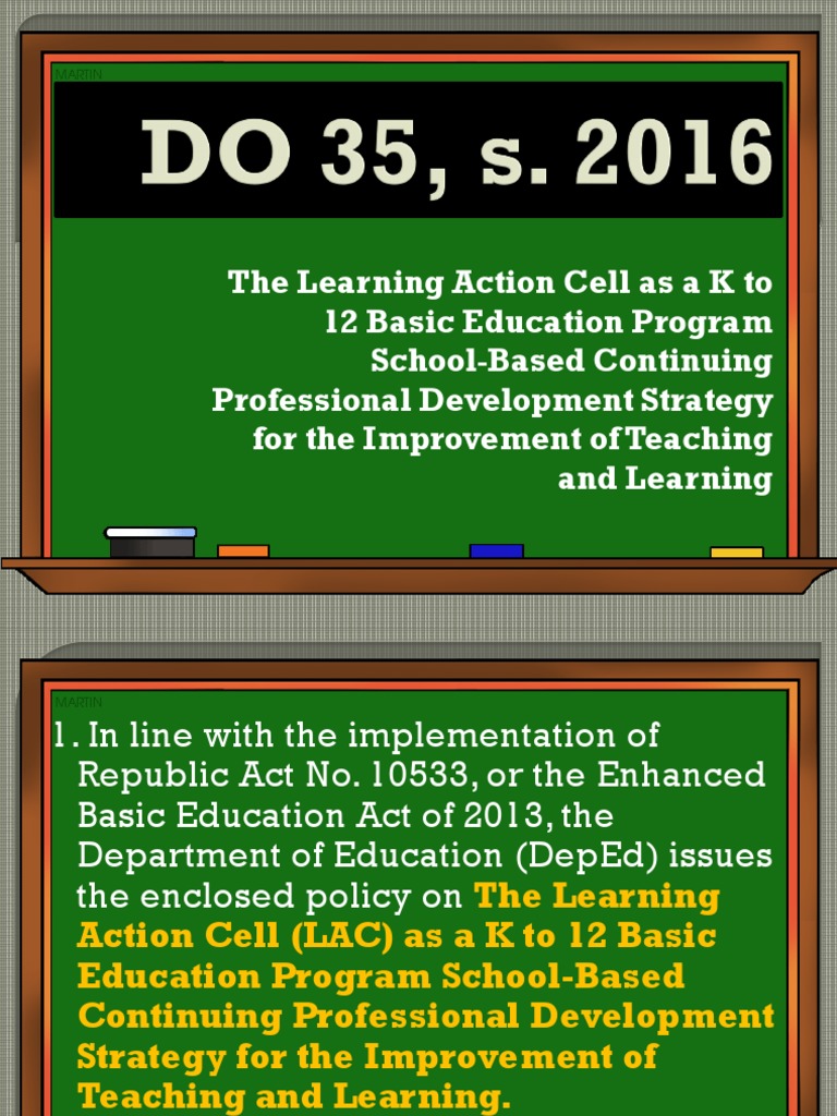 DO 35, S | PDF | Teachers | Pedagogy