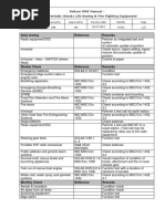 SCBA Checklist | PDF | Mechanical Engineering | Equipment