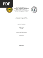 Mock Defense | PDF | Thesis | Science