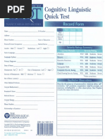 Psychogeriatric Assessment Interview Guide | PDF | Cognition ...