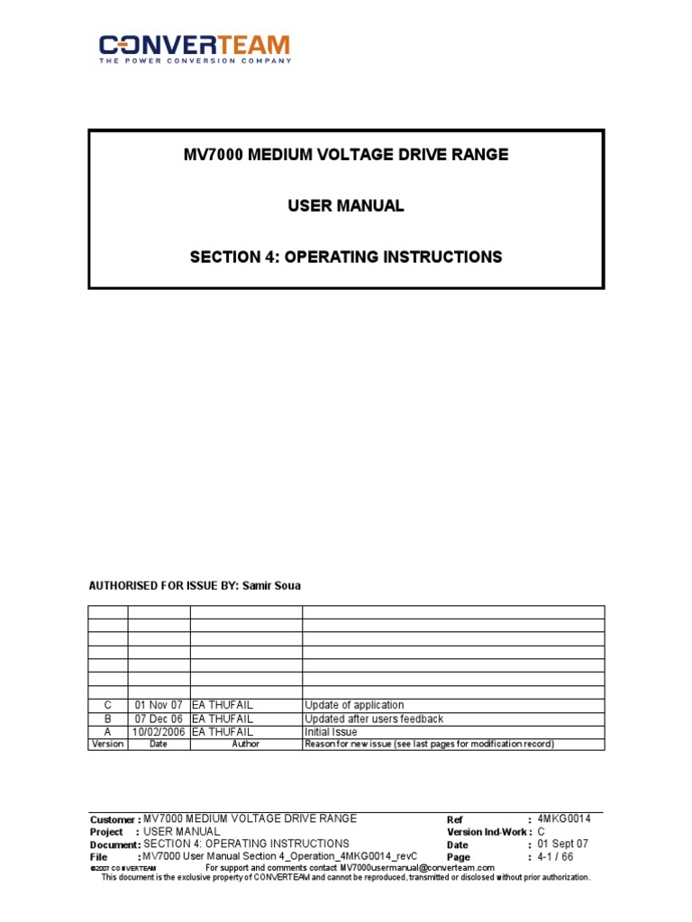 060-MV7000 User Manual Section4 - Operation - 4MKG0014 - Rev C PDF ...