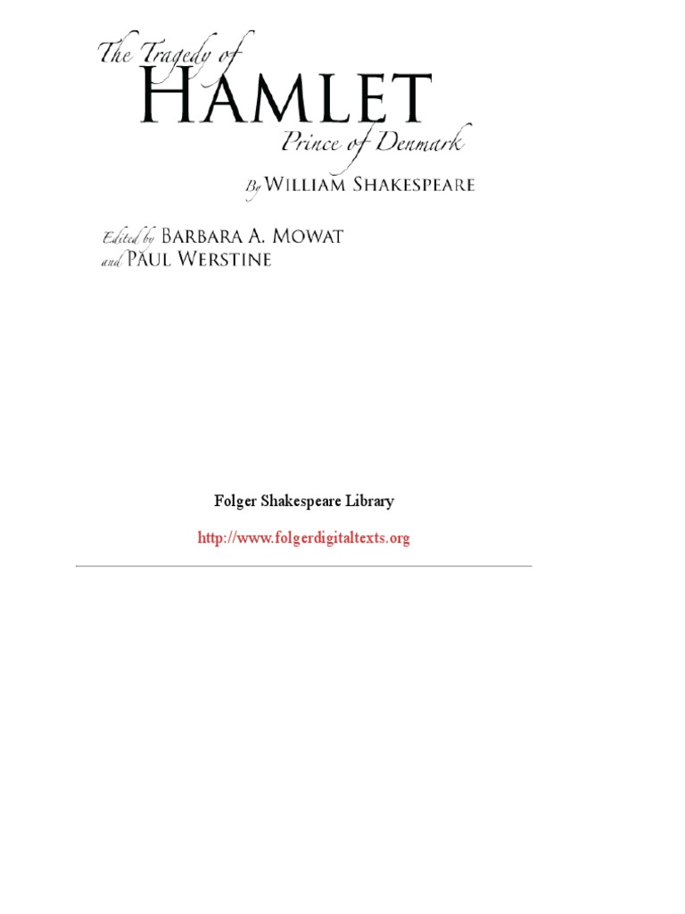 Hamlet | PDF | Hamlet | Shakespearean Tragedies