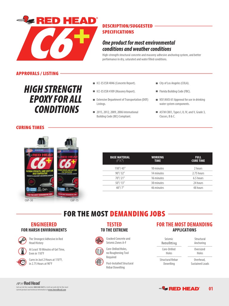 EPOXICO C6 Plus Ficha Tecnica | PDF | Materials | Economic Sectors