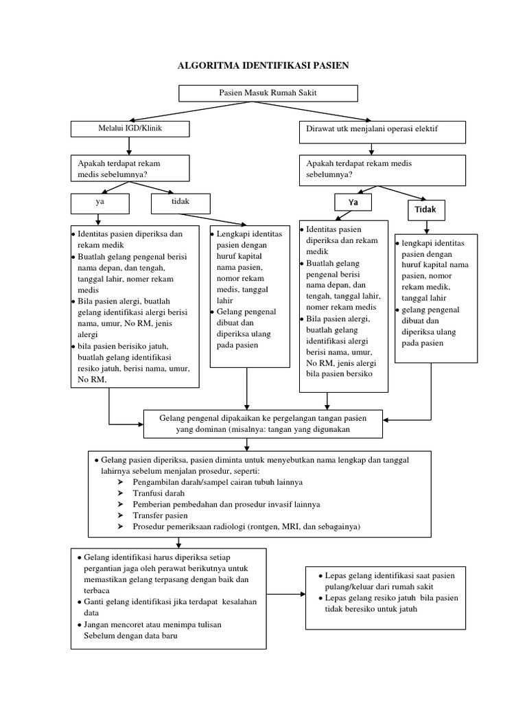 Algoritma Identifikasi Pasien | PDF