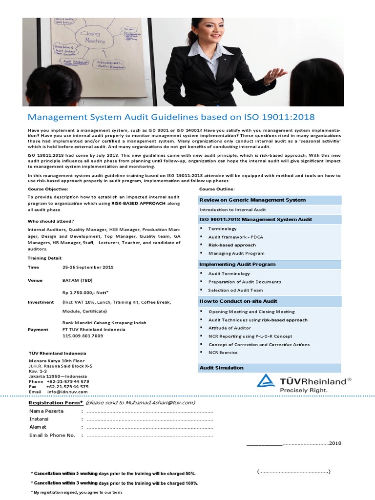 Flyer ISO 19011 2018 | PDF | Internal Audit | Iso 9000