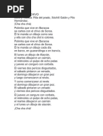 Letra y Acordes de El Negro Cirilo | PDF