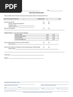 PPD Skin Test Record Form Template | PDF