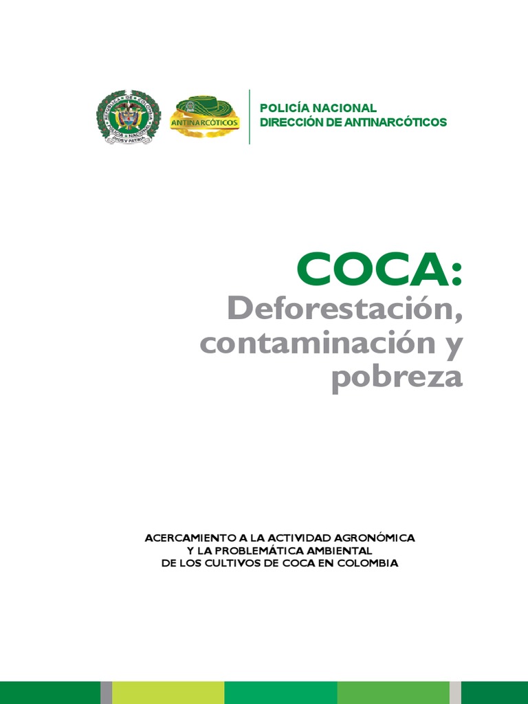 OF5022014 Coca Deforestacion Contaminacion Pobreza PDF | PDF | Comercio ilegal de drogas | Colombia