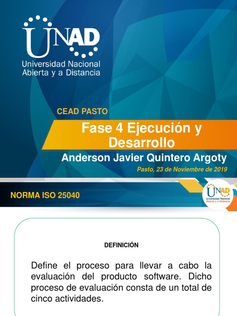 Norma Iso 25040 | PDF | Evaluación | Software