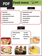 Food Flashcards For ESL | PDF