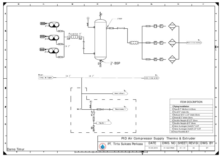 PID Chiller Compressor Rev1 | PDF
