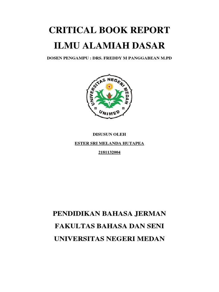 Ulasan Buku Ilmu Alamiah Dasar | PDF