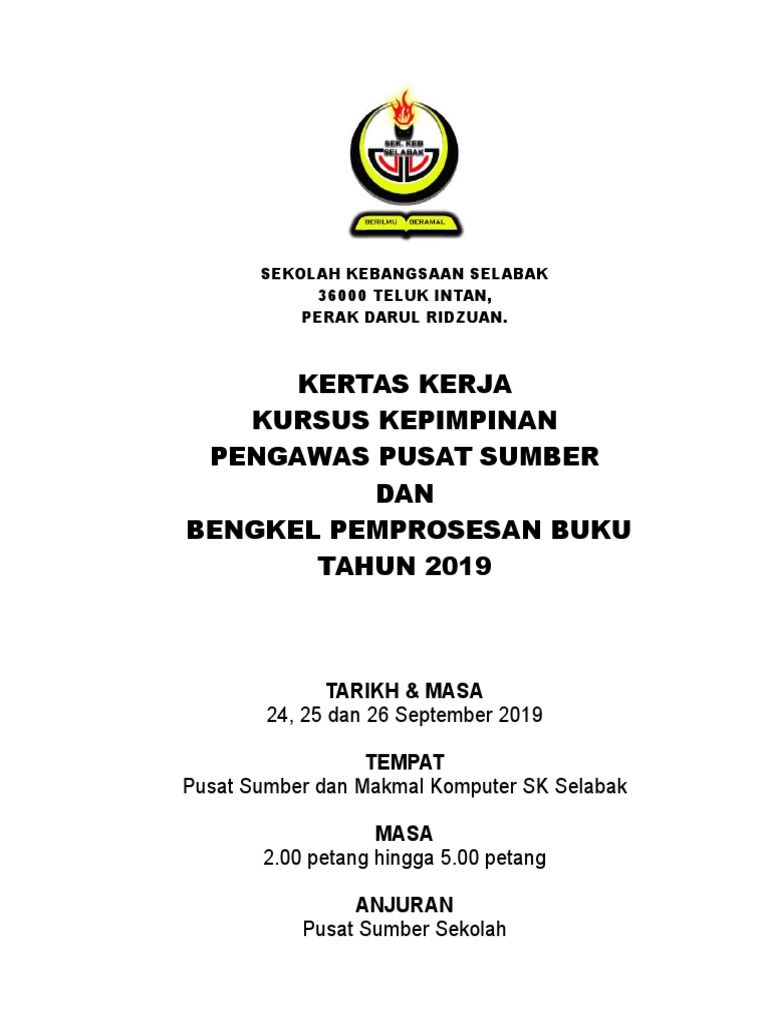 Kertas Kerja Kursus Pps | PDF