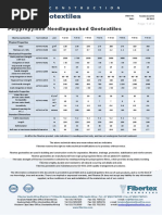 Bidim Geotextile Technical Data Sheet | PDF | Physical Sciences | Materials