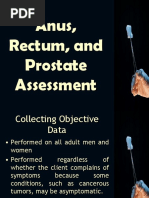 DRE Guide for 3rd Year Med Students | PDF | Physical Examination | Rectum