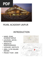 Pearl Academy Case Study | PDF | Building Technology | Building Engineering